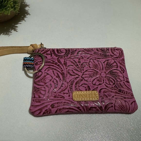 Consuela | Bags | Consuela Mena Pouch Wallet Pink Western Southwest ...